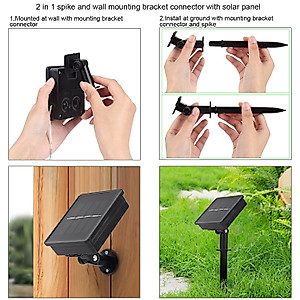 LTE 33ft 100 LED Solar Rope Lights, Outdoor Waterproof Solar Rope Lights, Ideal for Decorations,Christmas,Gardens, Lawn, Patio, Weddings, Parties.(Daylight White)