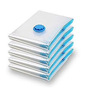 SGKJ Space Saver Bags Reusable Vacuum Storage Sealer Bags Durable Clothing Storage Bags,4060CM, one size