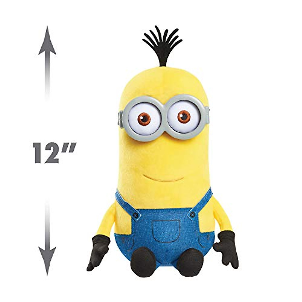 Just Play Illumination's Minions: The Rise of Gru Laugh & Giggle Kevin Plush, Kids Toys for Ages 3 Up
