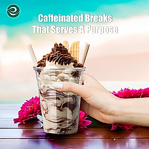 ECO SOUL 100% Clear Compostable Party Cups | (50 Count, 12 oz) | Disposable | Biodegradable | Plant Based Eco-friendly Alternative to Paper & Plastic Cups | BPI Certified | For Weddings & Gatherings