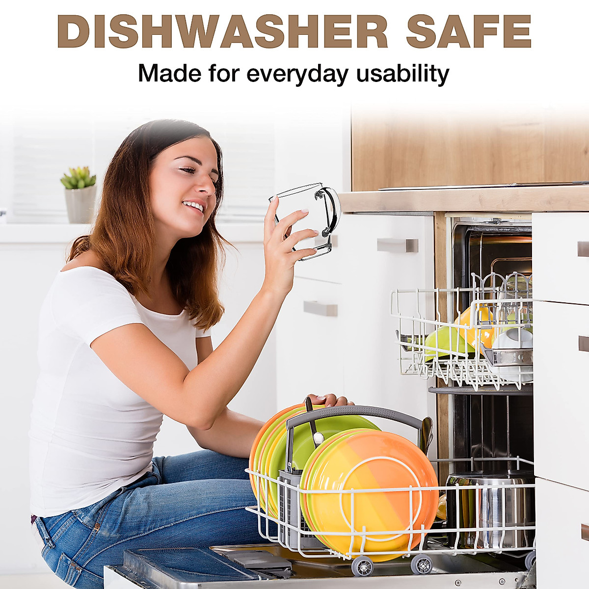 Eparé Clear Glass Coffee Mugs - 12 oz Clear Transparent Tea Cups & Coffee Glasses - Clear Coffee Mugs Set of 2 - Cappuccino Glass Mugs & Cup For Hot Beverages With Handle