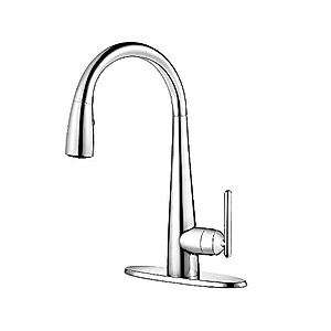 Pfister 961-168A Lita Kitchen Deckplate in Polished Chrome