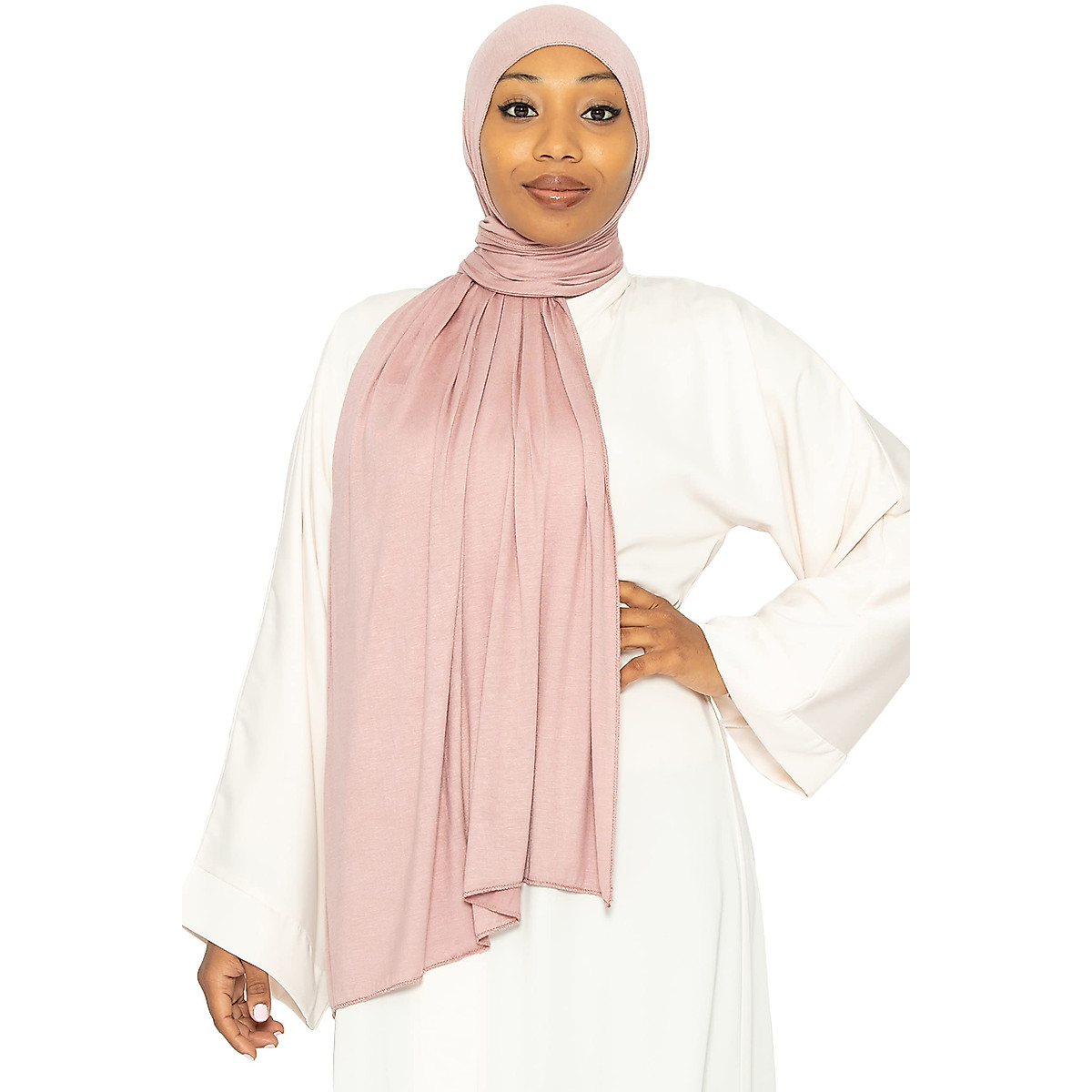 Al Shams Jersey Hijab (Blush Pink)