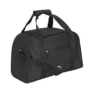 PUMA womens Evercat Velocity Duffel Bags, Black/Pink, One Size US