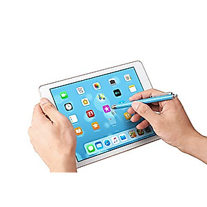 Stylus, CCIVV 4 Pcs Hybrid Mesh Fiber Tip Stylus Pens for Touch Screen Devices (5.3 inches-4pcs)