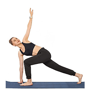 ALLZERO Women's Track Pants Casual Lounge Joggers Pants with Pockets Soft Sweatpants for Athletic,Running,Workout Black XL