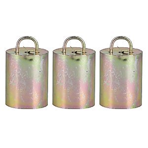 3Pcs Alloy Livestock Bells, Thickened Cow Horse Sheep Grazing Bells Animal Anti Theft Accessories Bells for Outdoor Stock Farm(#1)