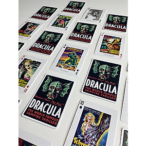 Gibsons Piatnik The Horror! Single Deck Playing Cards from Card Game | Pack of Cards