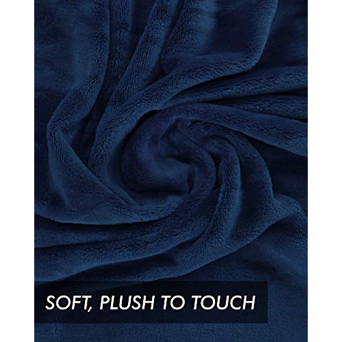 Utopia Bedding Fleece Blankets Bundle Pack of Purple and Forest Green Twin Size Bed Blankets