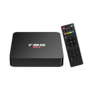 Android 10.0 TV Box, Android Smart TV Box T95Super 2GB Ram 16GB ROM Quad-Core Allwinner H3 Set top TV Box Support WiFi 2.4GHz 3D 4K Android Media Player