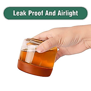 Acvansm 3 Pack 10 oz Wide Mouth Glass Mason Jars with Screw Lids for Food Storage, Overnight Oats, Dry Food, Snacks, Candies (10oz-3 Pack)