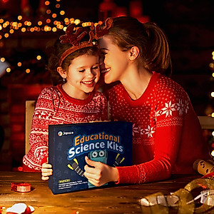 Japace Electric Robotics Science Kits | Stem Projects for Kids Ages 8-12 | DIY Building STEM Toys for Boys & Girls | Cool Stuff Gift for Birthday & Christmas