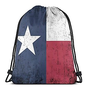 Drawstring Backpack Sports Gym Bag Texas State Flag Workout Bag Gymsack For Sport Gym Yoga Shopping For Men And Women