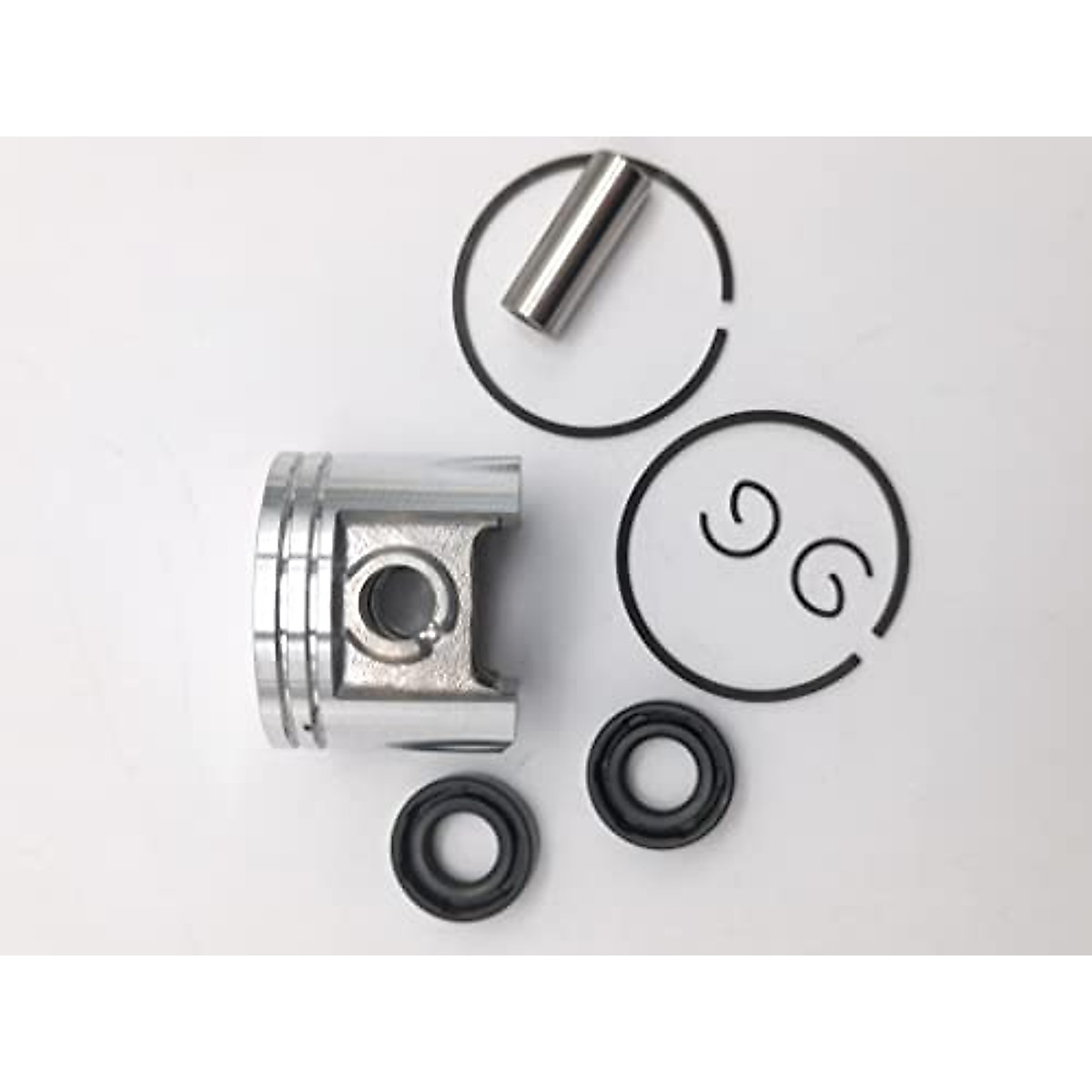 shiosheng 42.5mm Piston Ring Oil Seal Kit for sthil 025 MS250 MS 250 Chainsaw Engine Motor Parts 11230302000 96380031581