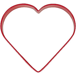 Wilton Red Metal Heart Cookie Cutter 3"