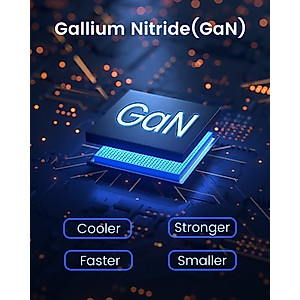 SUPERDANNY GaN 30W Multi-Plug Outlet Extender, 20W USB C Charger Port, 3 Adapter Spaced Outlets & 3 USBs, Side Access, Grounded, Perfect for Travel, Home, Office, Dorm, Cruise Ship