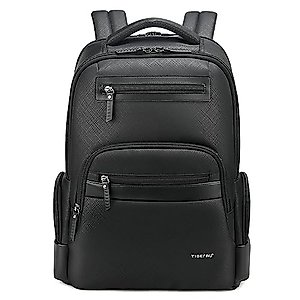 TIGERNU Laptop Backpack for Men Anti-theft Laptop Backpack Waterproof Oxford Fashion Travel Backpacks Fits 15.6 Inch Laptop (T-B009 Black)