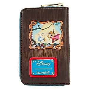 Loungefly Disney Pinocchio Book Zip Around Wallet