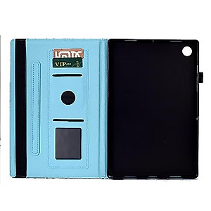 Compatible with/Replacement for Tablet PC Samsung Galaxy Tab A8 10.5 inch 2021 SM-X200/X205/X207 PU Leather Flip Cover Stand Wallet Case XXSJD2 (3)