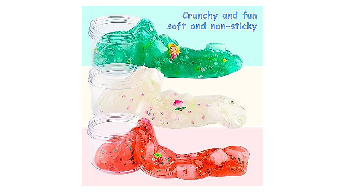 9 Pack Jelly Cube Slime Kit - Fun for Kids
