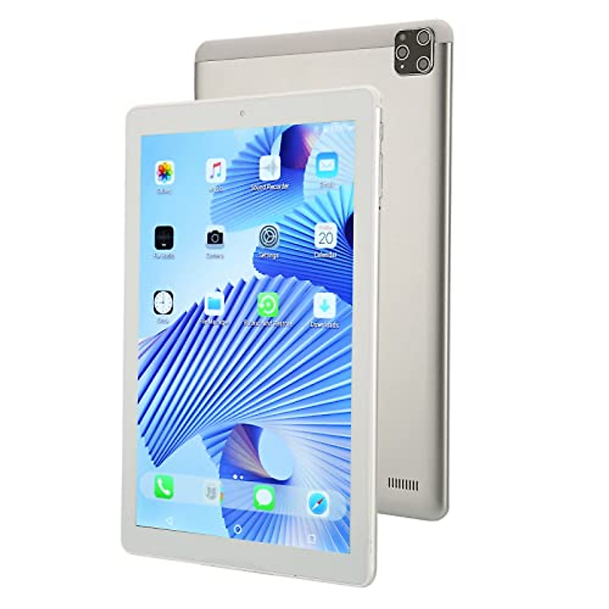 Soraz 10.1 Inch Tablet, 100-240V 4GB RAM 64GB ROM Writing Tablet PC for Android 10 (US Plug)