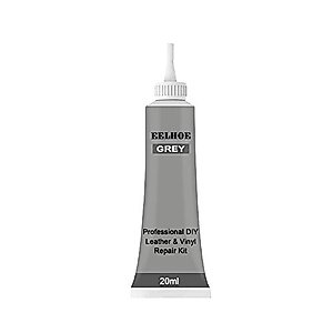 Advanced Leather Repair Gel, Professional DIY Leather and Vinyl Repair Kit, Leather Repair Cream (Grey, 20ml)