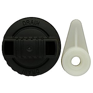 Ridgid VT2561 Genuine OEM Plastic Filter Nut and Drain Cap Kit for Pre-2010 Ridgid Wet/Dry Vacuums