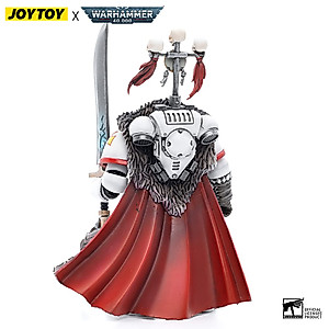 JOYTOY Warhammer 40k Mecha 1/18 Action Figures Joy Toy Model White Scars Captain KOR' sarro Khan