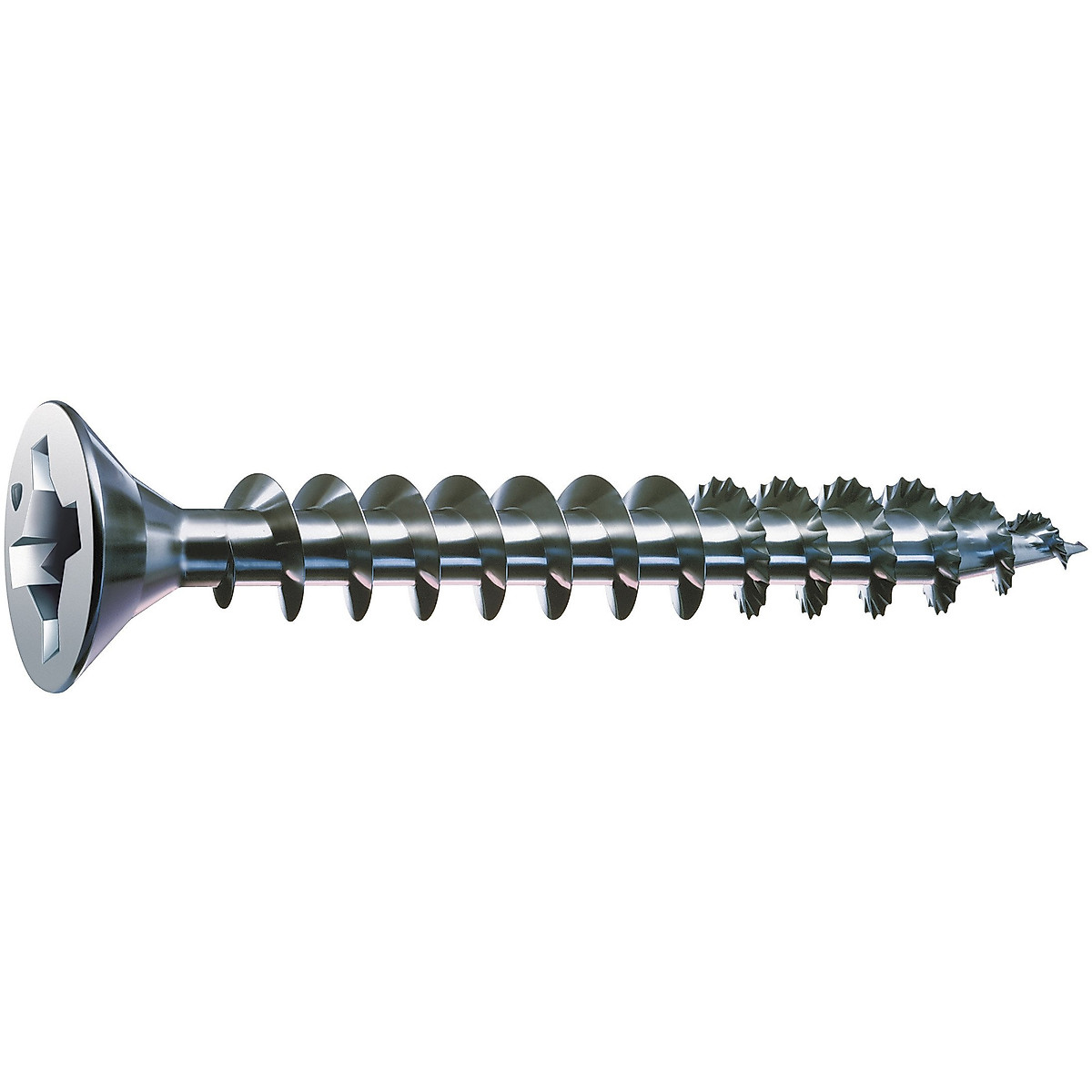 SPAX #8 x 1-1/4in. Flat Head Unidrive Zinc Coated Screw - 1 LB Box
