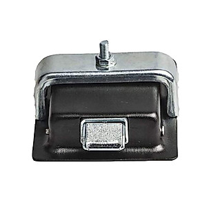 2 PCS Flush Mount Paddle Handle Stainless Steel Locking Door Latch RV Paddle Entry Interior Handle Knob Deadbolt Toolboxes and Compartment Black