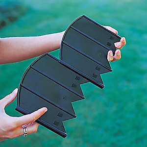 Emsco Group 2020-1 Garden Lawn Edging, Black