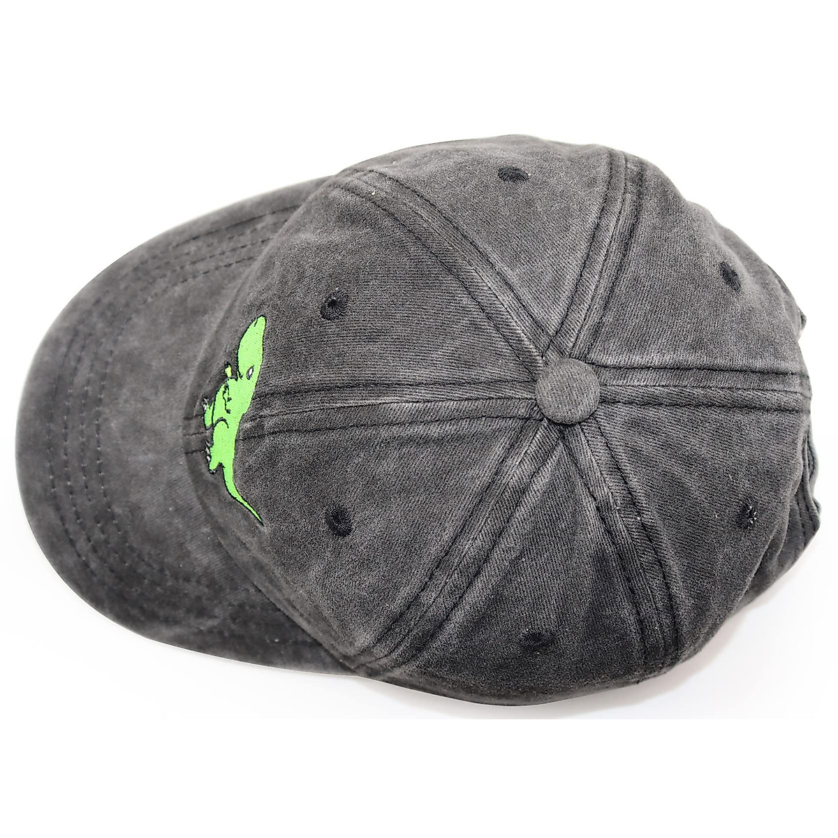 Kids Baseball Cap, Cute Dinosaur Birthday Gift for Boys and Girls, Adjustable Washed Embroidered T Rex Toddler Hat