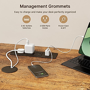 Gizoon 66” L Shaped Desk with Drawers, Large Corner Computer Gaming Desk with Power Outlet, Dual Monitor Stand and Shelves, Rustic Brown