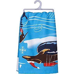 Kitchen Towel - Dachshund Through The Snow