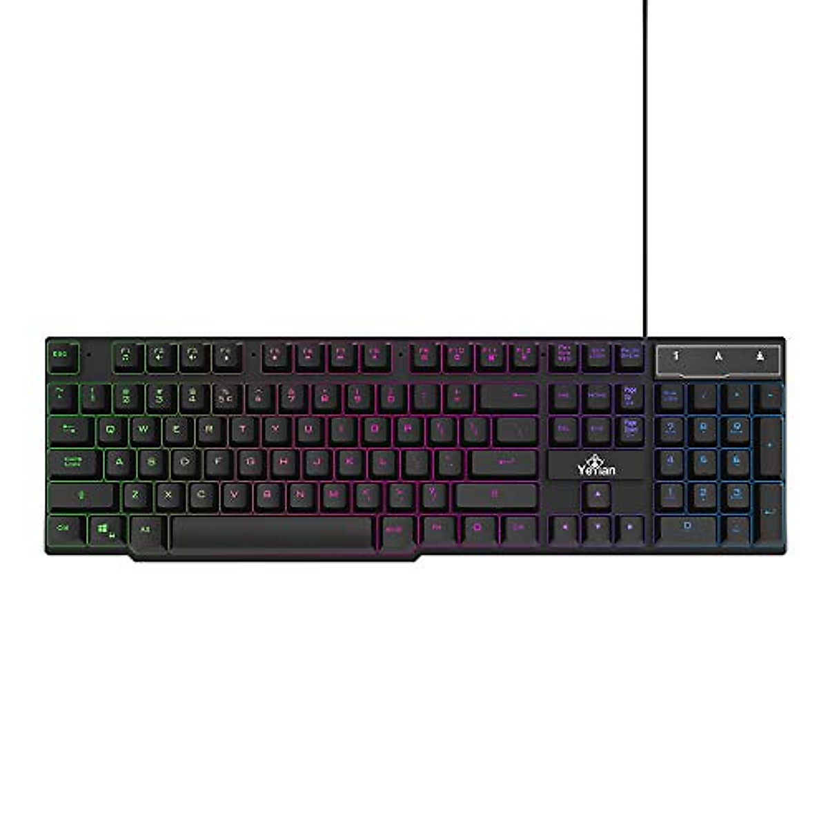 YEYIAN Hydra 2000 Gaming RGB Keyboard, Mouse, Headset, Mousepad Combo Kit