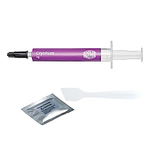 Cooler Master CryoFuze Premium Performance Thermal Paste, Nanoparticles, | 2 Grams | Thermal Compound (for GPU, CPU, Consoles, Laptops Graphics Cards, Heat Sinks)
