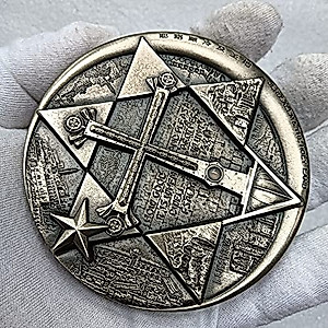 大铜章收藏者协会 2021 China 88MM White Copper Medal World Civilization Sanctum Jerusalem Medal
