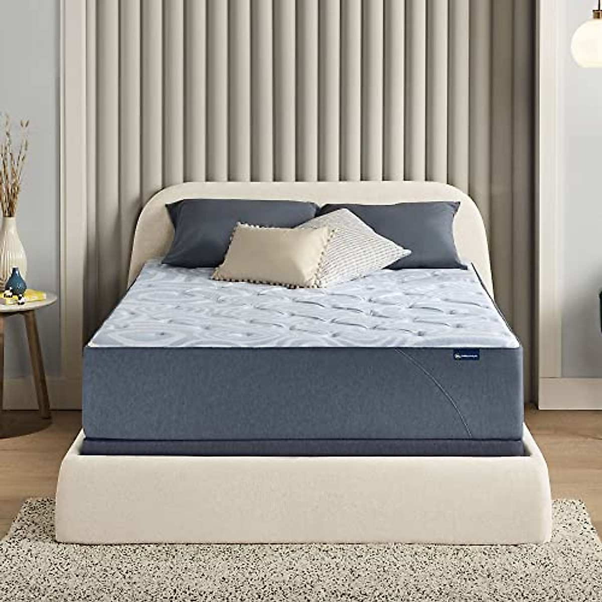 Serta Perfect Sleeper 12 Inch Queen Gel Memory Hybrid Mattress, Ultra Plush, USA Built, 100-Night Trial, CertiPUR-US Certified - Renewed Relief