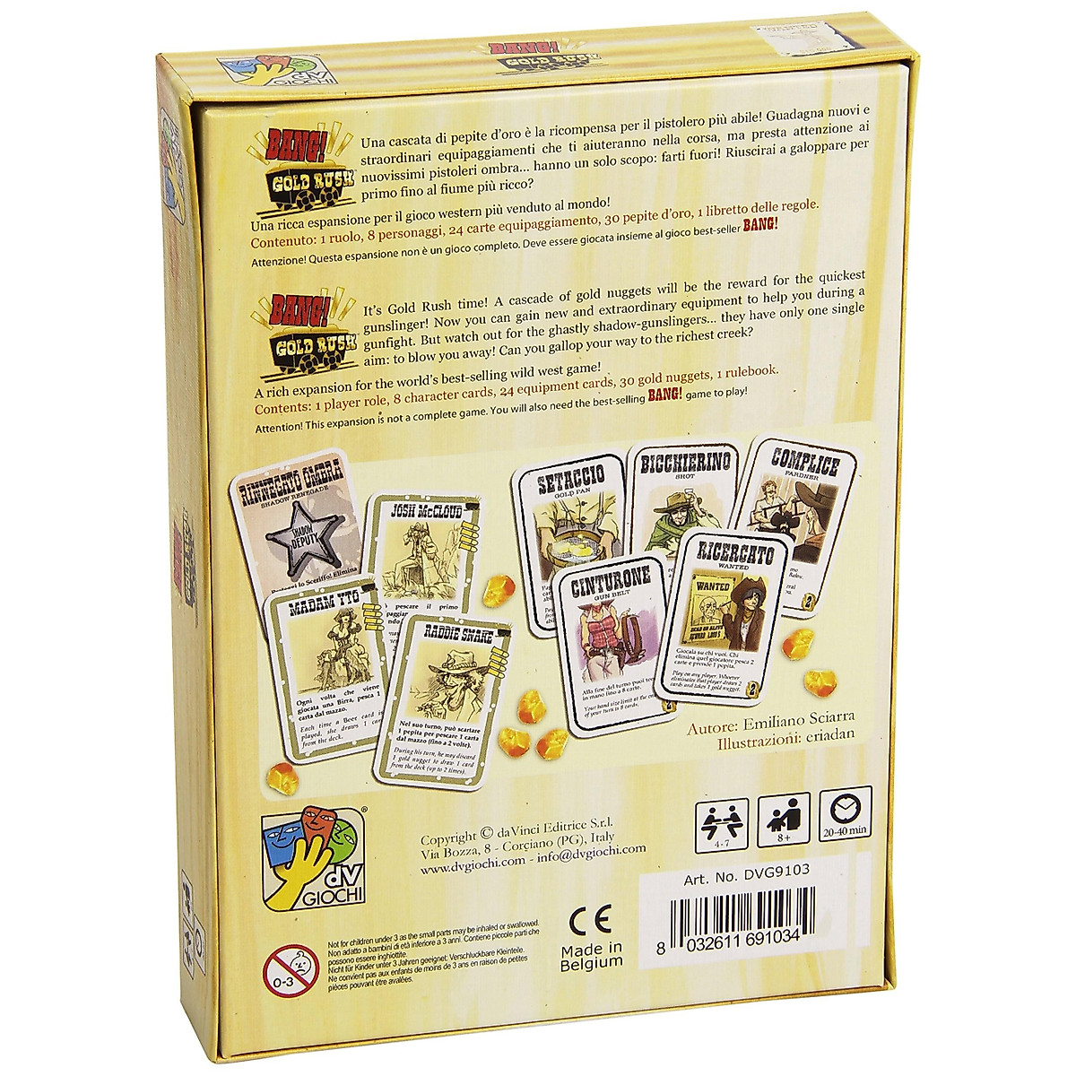 dV Giochi Bang! The Gold Rush | Card Game (9103DVG)