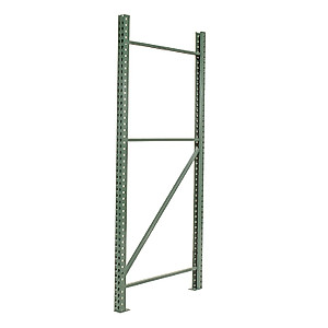 Global Industrial Teardrop Pallet Rack Starter, 96"W x 42"D x 96"H