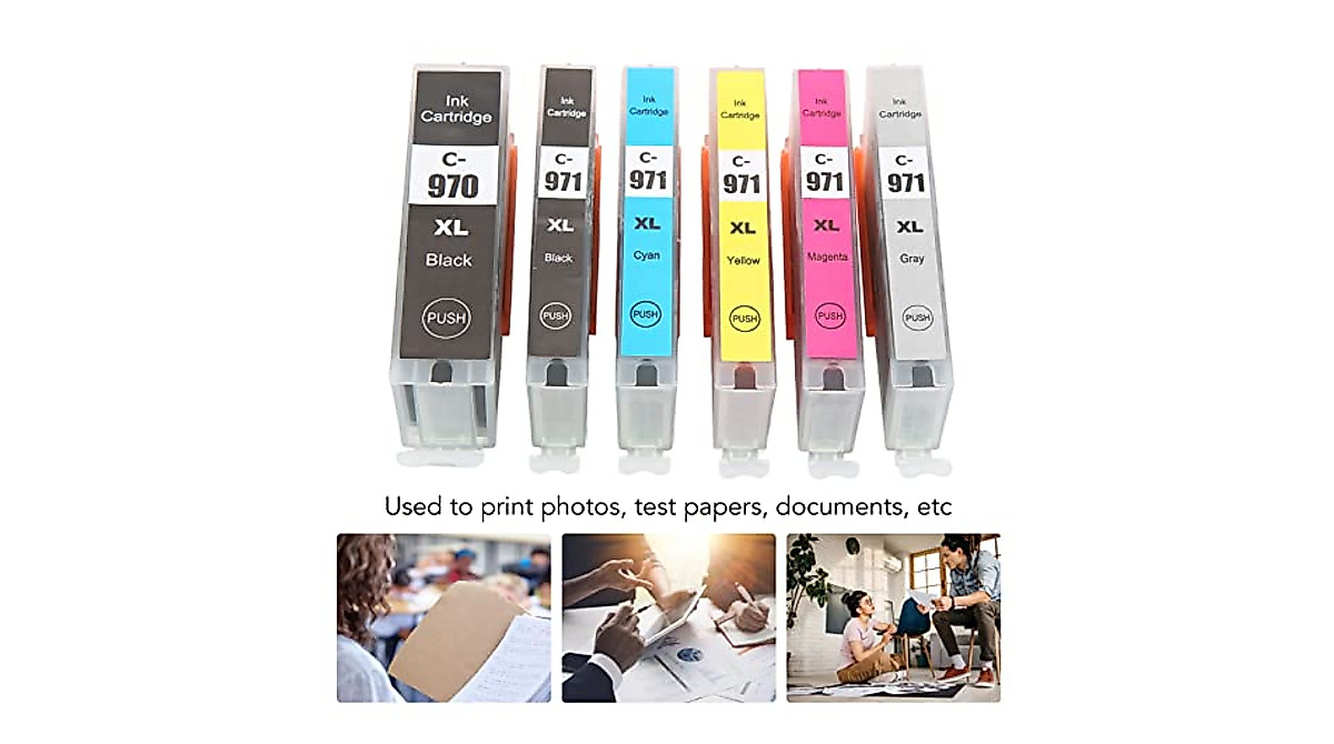 Hilitand Multi Colors Ink Cartridge for Photos & Documents