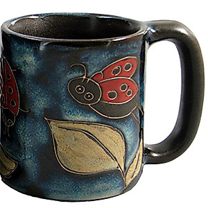 Mara Stoneware Mug - Lady Bug - 16 oz