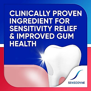 Sensodyne Sensitivity & Gum Sensitive Toothpaste for Gingivitis, Sensitive Teeth Treatment, Clean & Fresh - 3.4 Ounce (Pack of 4)