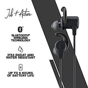 Skullcandy Jib+ Active In-Ear Wireless Earbuds - Black (Discontinued by Manufacturer)