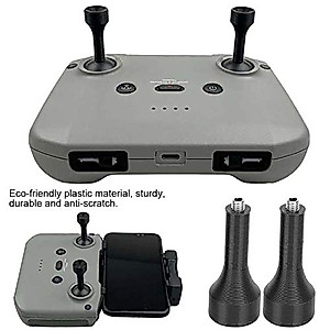 Shanrya Extension Joystick for Mini 2, Plastic Material Remote Controller Joystick Extension, Durable for Mini2 and Air2 Remote Control RC Drone Lovers