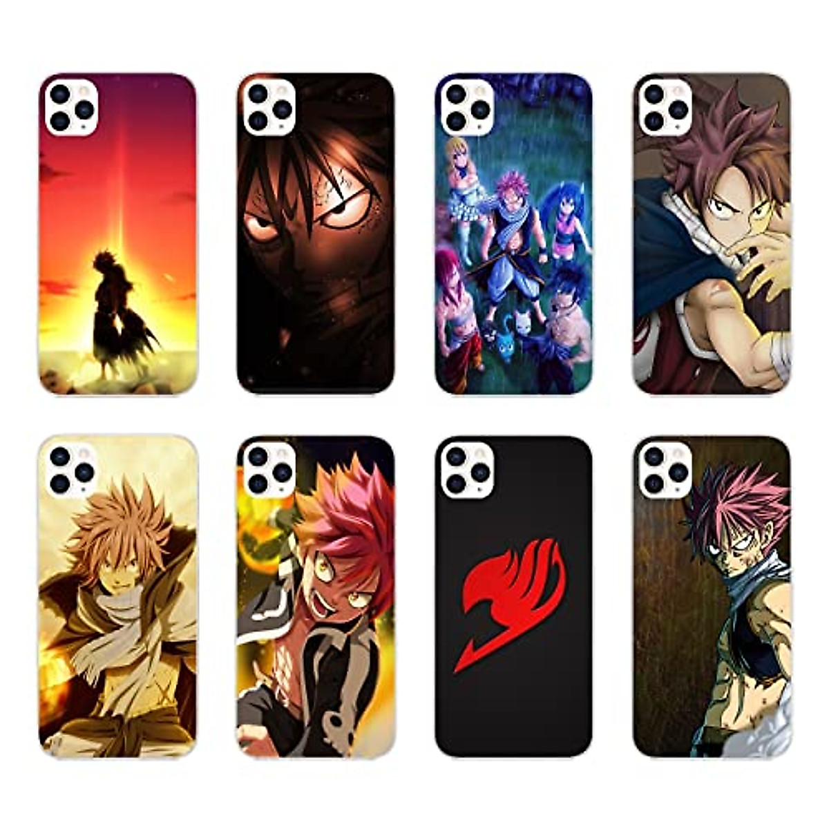 Compatible with LG V60 ThinQ | LG V60 ThinQ 5G case Fairy Anime with Tail 317 Anime Soft TPU Rubber Protection Cover Phone Cace Clear