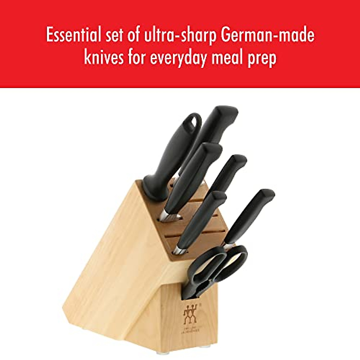 ZWILLING J.A. Henckels Four Star Anniversary 8-pc Knife Block Set