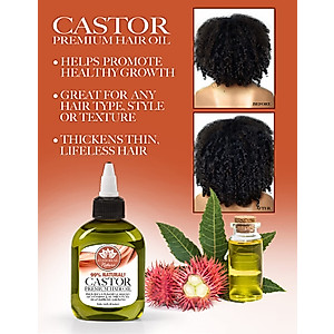 Ethereal Nature 99% Natural Hair Oil Blend with Castor 75 ml