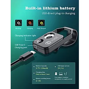 Phone Microscope with CPL Lens/LED Light, Nano Zoom 200X Pocket Microscope Camera Attachment with Universal Clip for Most iPhone/Andriod Phone - The Best Gift to Enjoy Microworld for Kids and Adults