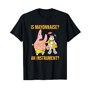 Mademark x SpongeBob SquarePants - Patrick & Sandy - Is Mayonnaise an Instrument? T-Shirt